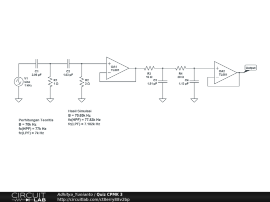Quiz CPMK 3 - CircuitLab