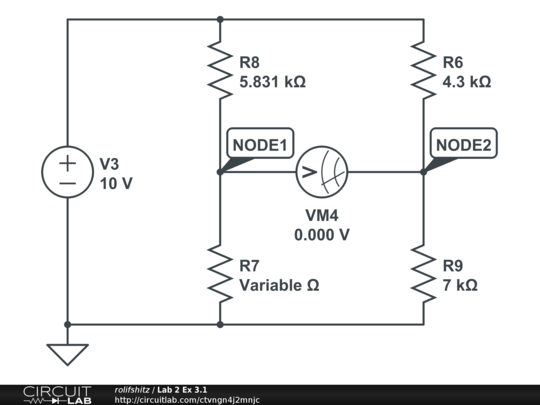 Lab 2 Ex 3.1 - CircuitLab