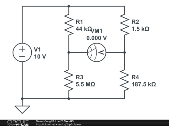 Lab2 Circuit3 - CircuitLab