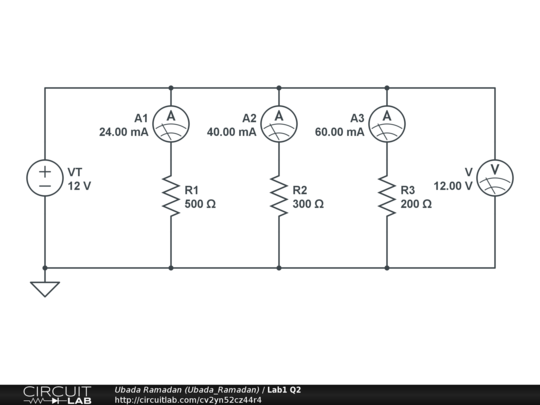 Lab1 Q2 - CircuitLab