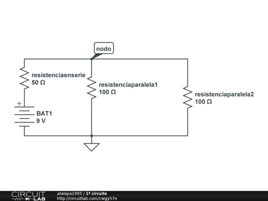 1º circuito - CircuitLab