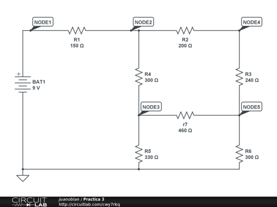 Practica 3 - CircuitLab