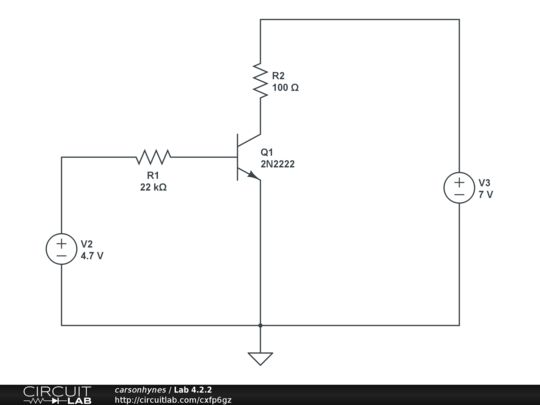 Lab 4.2.2 - CircuitLab
