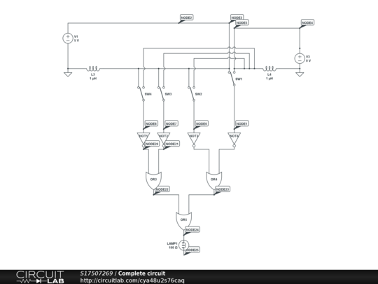 Complete circuit - CircuitLab
