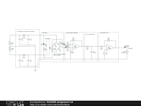 ELE3905 Assignment 1A - CircuitLab