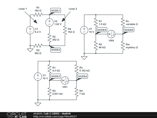 Lab 2 (1E03) - shakirb - CircuitLab