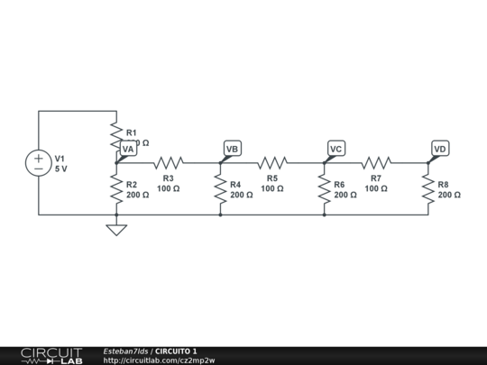 CIRCUITO 1 - CircuitLab