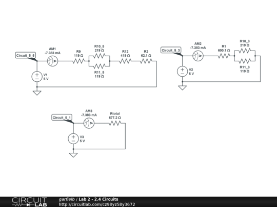 Lab 2 - 2.4 Circuits - CircuitLab