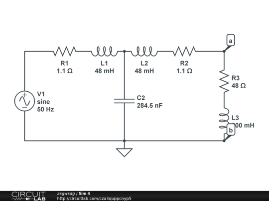 Sim 4 - CircuitLab