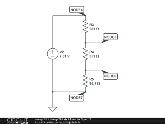 zhengc26 Lab 1 Exercise 3 part 2 - CircuitLab