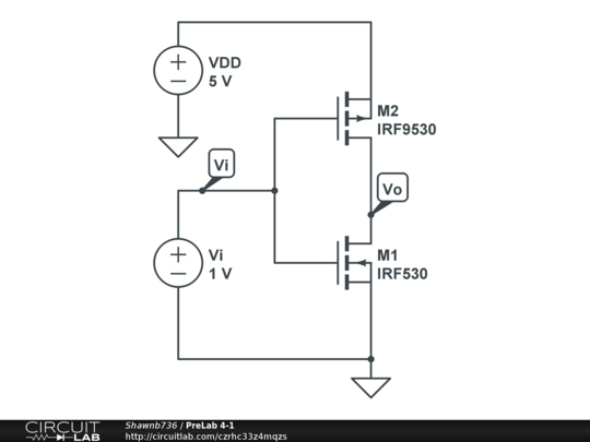 PreLab 4-1 - CircuitLab